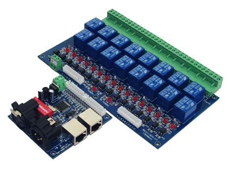 16ch Relay Switch Dmx512 Controllerrelay Outputdmx Relay Control