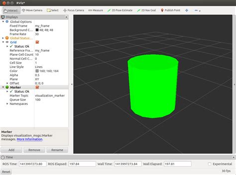 ja rviz tutorials markers basic shapes ros wiki