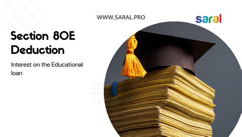 Section 80e Deduction Interest On The Educational Loan