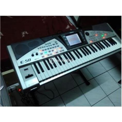 Keyboard Merek Roland Tipe Edi50 Second Mulus Istimewa Fungsi Normal Di