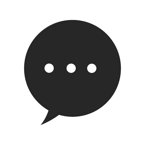 터 메시지 아이콘 아웃라인 스타일 ui ux 디자인 요소 프리미엄 벡터