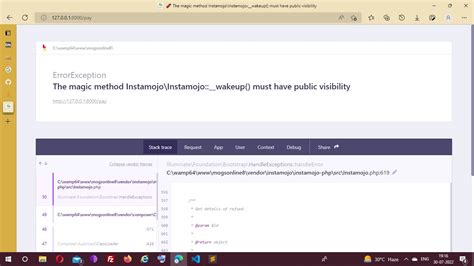 The Magic Method Instamojoinstamojowakeup Must Have Public Visibility · Issue 65