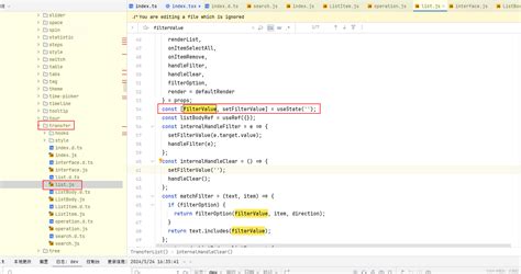 React Antd中transfer穿梭框组件中清除搜索框内容antd React 穿梭框transfer关闭后怎么清除其中的搜索字段