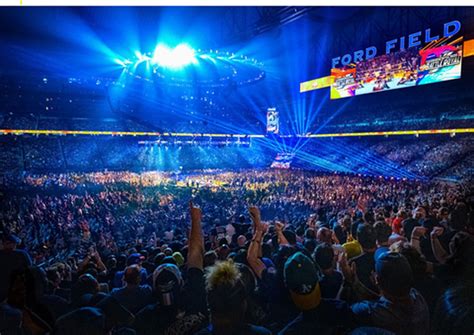 Wwe Summerslam At Ford Field Is Most Watched In Events History