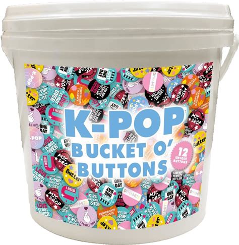 144 Unit Bucket O Buttons K Pop Nmr