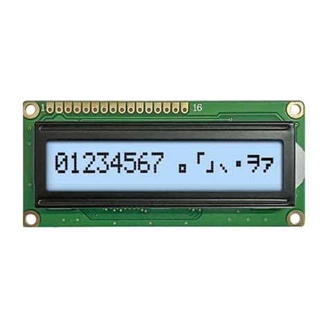 Character 16x1 Lcd Module At Rs 180 Piece Character Displays In Mumbai Id 2855090198148