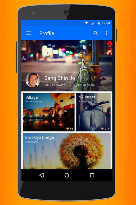 Mobile Ui Android Lollipop V5 1 1 On Behance
