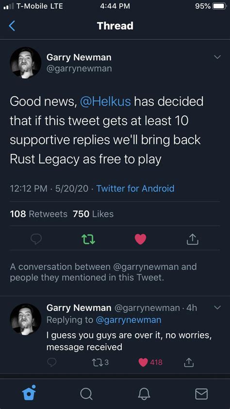 Yall Think Rust Legacy Coming Back R Playrust