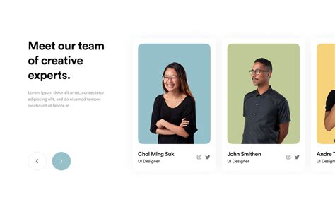 Webflow Team Component Flowbase
