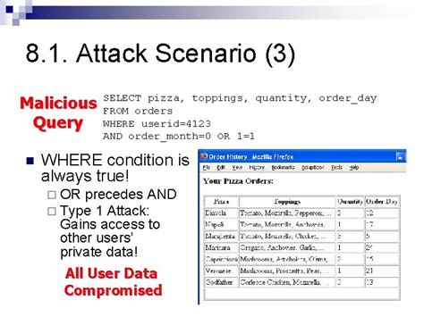 Chapter 8 Sql Injection Slides Adapted From Foundations