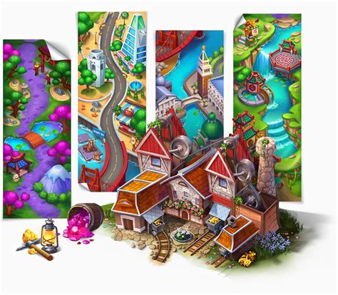 2d Environment Design Services And Game Art Retrostyle Games