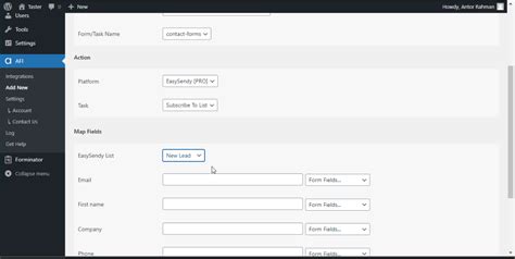 how to integrate forminator with easysendy easily advanced form
