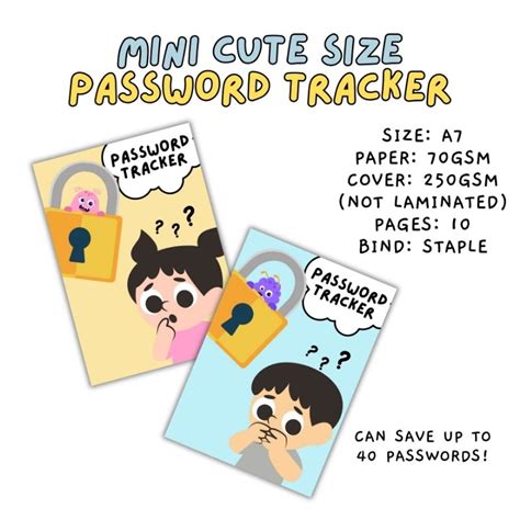 mini password tracker password keeper shopee philippines