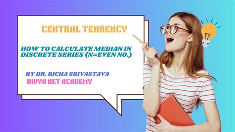 How To Calculate Median In Discrete Series Neven No Youtube
