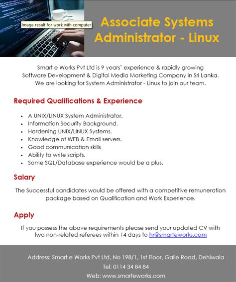 Associate Systems Administrator Linux 2025