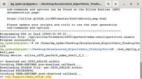 The Enhanced Xilinxs Stock Trading Aat Demo By Integrating Dgs Low