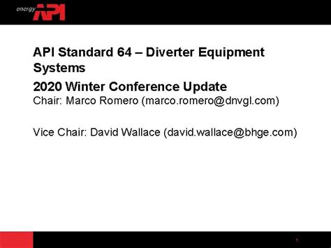 API Standard Diverter Equipment Systems Winter