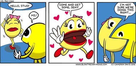 Pac Man And The Ms Have Intimacy Issues Neatorama Pac Man And The Ms Have Intimacy Issues Neatorama