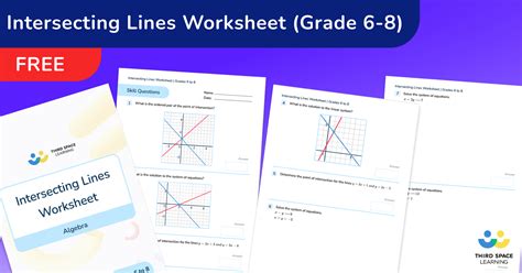 [free] Intersecting Lines Worksheet