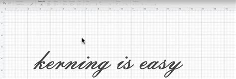 Let S Celebrate Font Kerning For Spaced Fonts Cricut