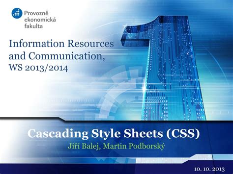 ppt cascading style sheets css powerpoint presentation free