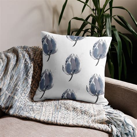Abstract Tulip 1 Premium Pillow Jan Hackett Art