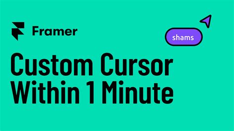 Custom Follow Cursor On Framer Hi Here I Have Explained How You Can By Shams⚡️nahid Medium