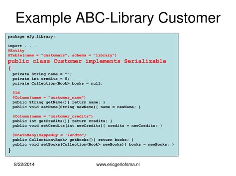 ppt architecture entity beans java persistence api powerpoint