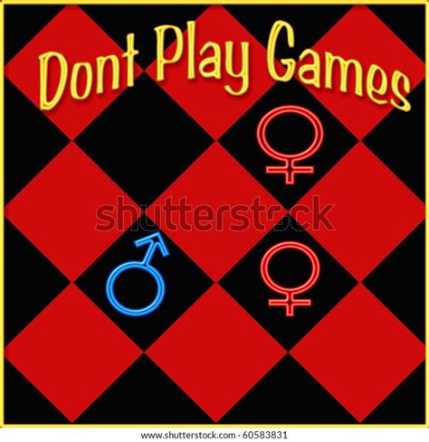 Chessboard Sex Symbols Poster Illustration Stock Illustration 60583831 Shutterstock