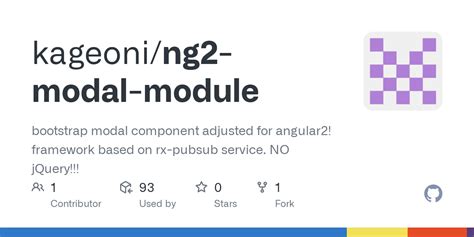 Github Kageoni Ng2 Modal Module Bootstrap Modal Component Adjusted