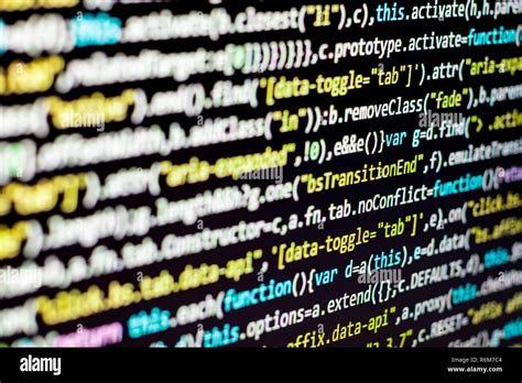 Dark Net Code Hi Res Stock Photography And Images Alamy