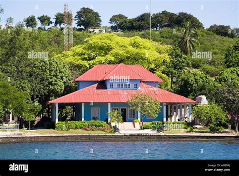 House On The Shore Of Cayo Granma Santiago Bay Santiago De Cuba Cuba