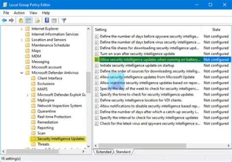 security intelligence update not installing automatically