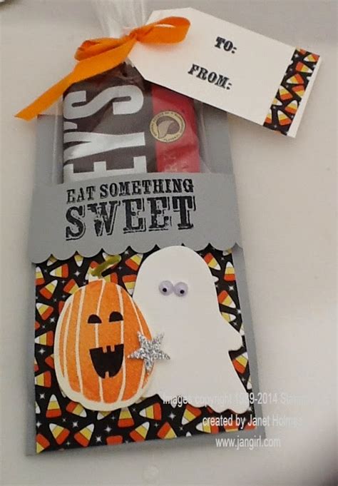 Stampin Up Fall Fest Candy Treat Pouch And Paper Pumpkin Jan Girl