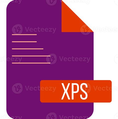 Xps File Extension Icon Design Element 57325660 Png