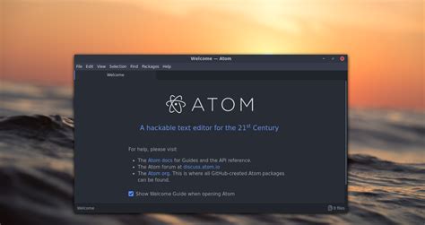 How To Install Atom Hackable Text Editor On Linux Blog Hosting Text Editor Mit License