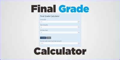 Final Grade Calculator For All Babes RapidWebApp
