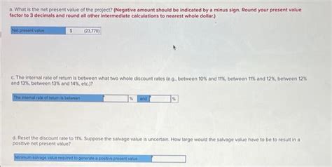 Solved Chapter 12 Applying Excel Exercise Part 2 Of 2