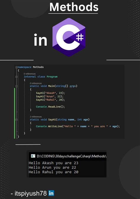 piyush s on linkedin day10 csharp codingjourney csharpprogramming