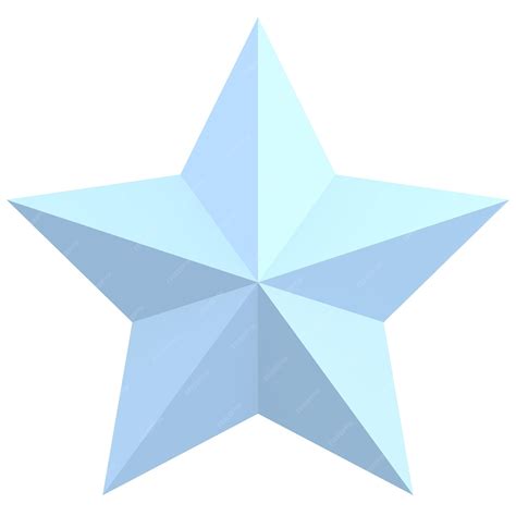Premium Photo 3d Star Star Shape 3d Illustration