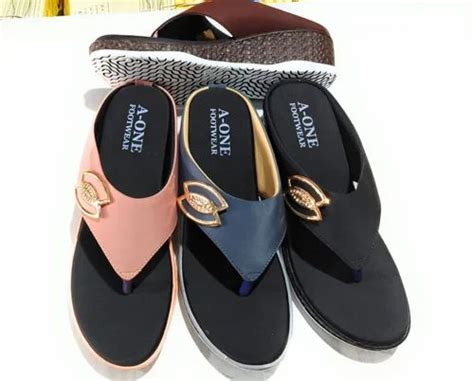 Ladies Fancy Chappal At Rs 215 Pair Pvc Slipper In Beed Id 2852301056688