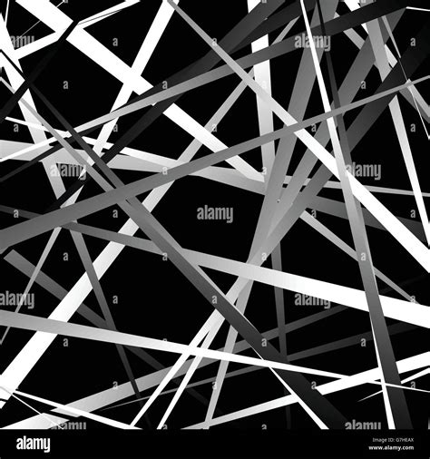 Edgy Pointed Random Overlapping Shapes Abstract Art Stock Vector Image And Art Alamy