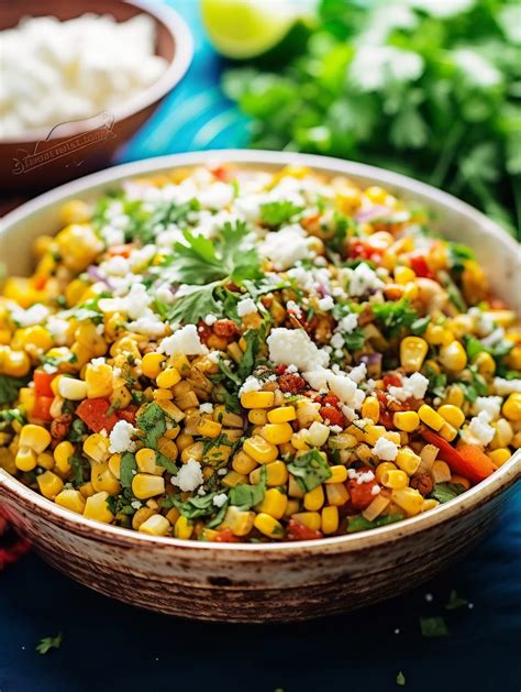 Easy Mexican Street Corn Salad With Cotija Cheese An Amazing Ultimate