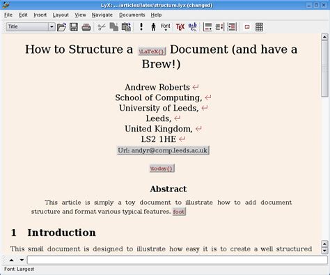 Benefits Of Latex Getting To Grips With Latex Andrew Roberts