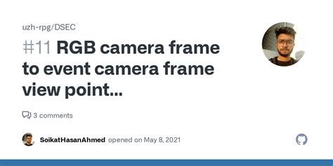 RGB Camera Frame To Event Camera Frame View Point Transformation Issue Uzh Rpg DSEC GitHub