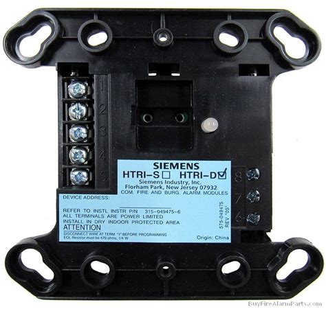 Siemens Htri D Intelligent Dual Input Interface Module