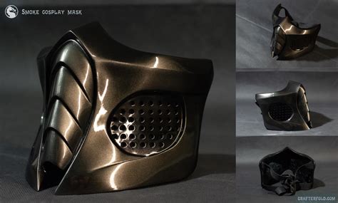 Smoke Cosplay Mask Replica By Crafterfold On Deviantart
