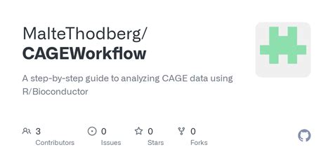 Github Maltethodbergcageworkflow A Step By Step Guide To Analyzing Cage Data Using R