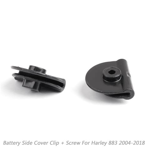 Side Battery Cover Clips For Harley Sportster 04 18 Xl883 Xl1200 10pcs