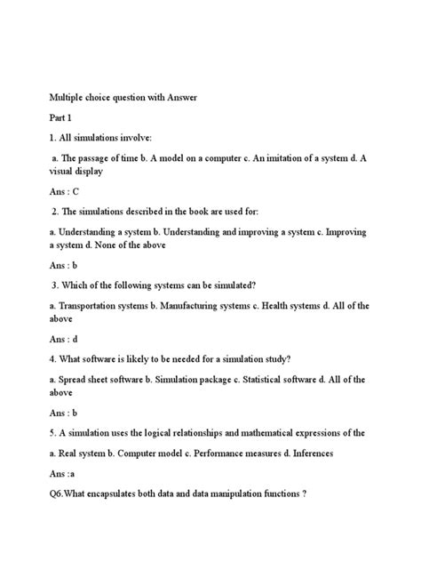 Decision Science Mcq With Answer Pdf Linear Programming